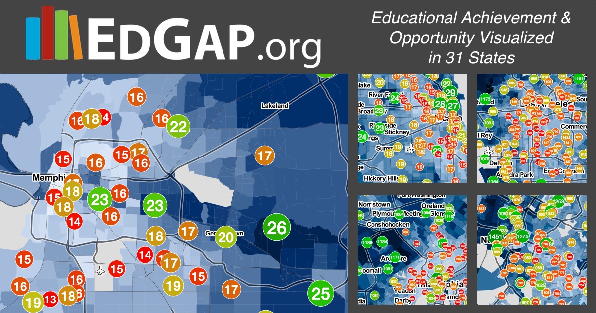 EdGap.org | SAT/ACT College Readiness Map